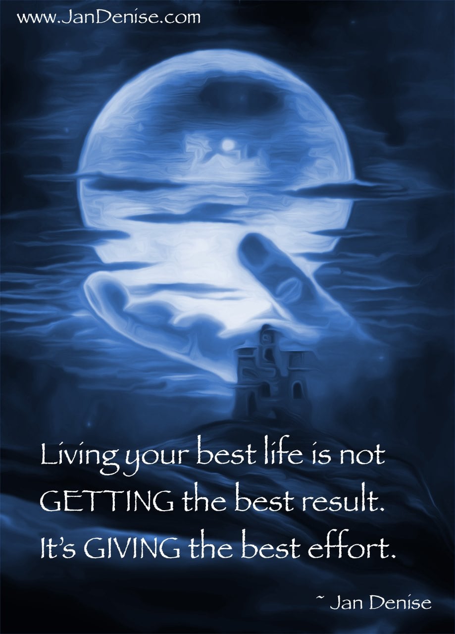 Trust The Results Of Your Best Effort Trust The Results Of Your Best Effort